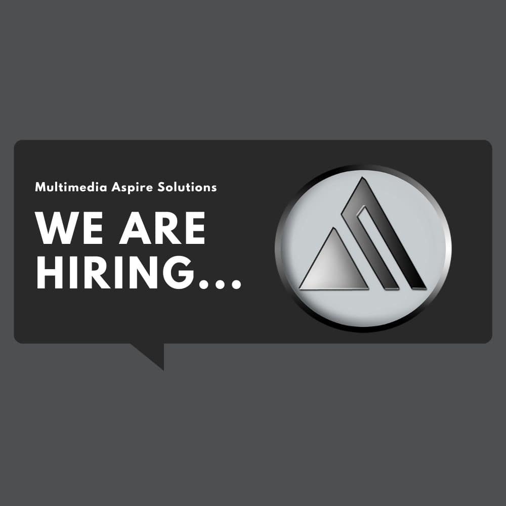 Job Opportunities - Multimedia Aspire Solutions